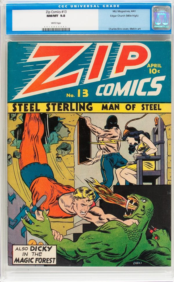Zip Comics (1940) – THE MIGHTY CRUSADERS NETWORK