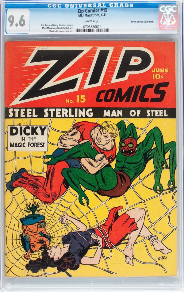 Zip Comics (1940) – THE MIGHTY CRUSADERS NETWORK