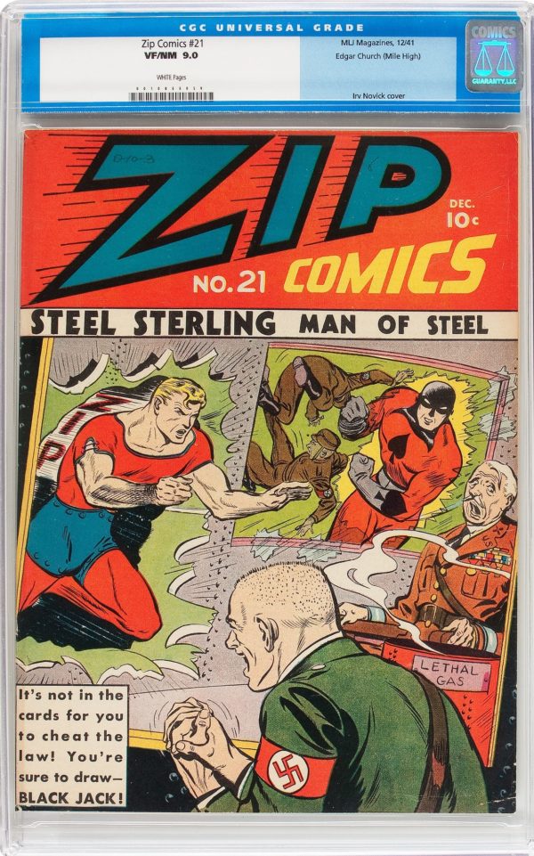 Zip Comics (1940) – THE MIGHTY CRUSADERS NETWORK