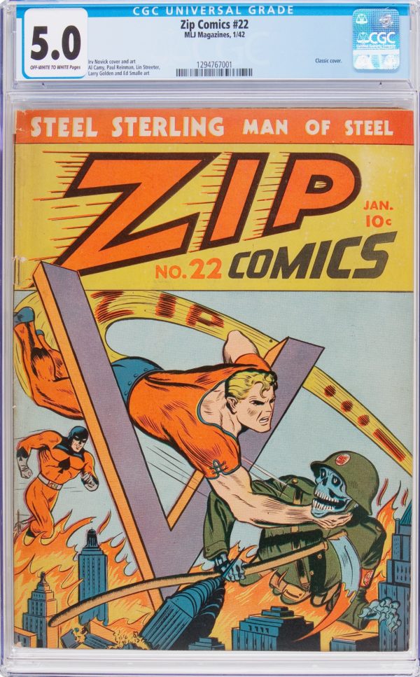 Zip Comics (1940) – THE MIGHTY CRUSADERS NETWORK