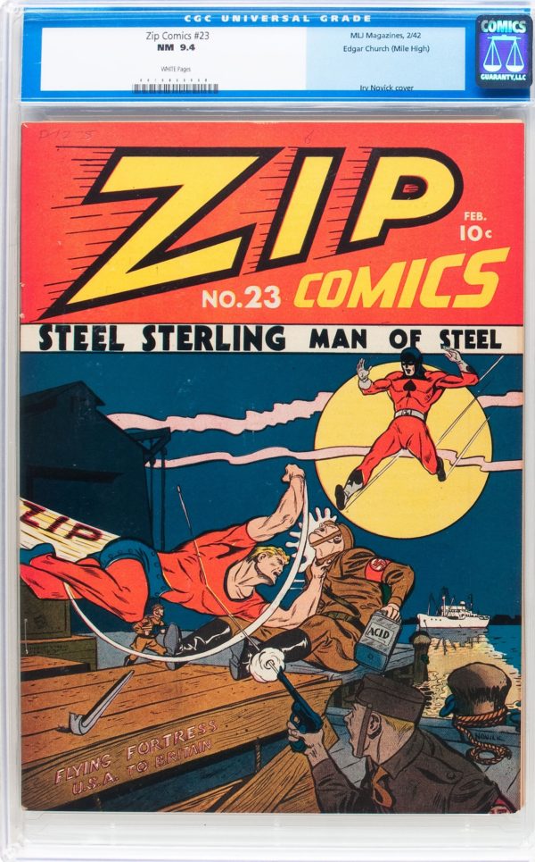Zip Comics (1940) – THE MIGHTY CRUSADERS NETWORK