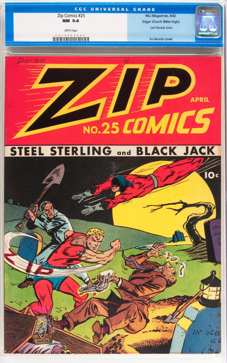 ZIP COMICS #25 – THE MIGHTY CRUSADERS NETWORK