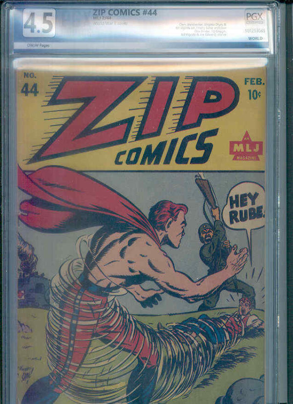 ZIP COMICS #44 – THE MIGHTY CRUSADERS NETWORK