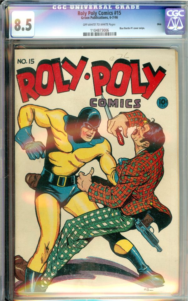 ROLY-POLY COMICS (1945) Canadian White – THE MIGHTY CRUSADERS NETWORK