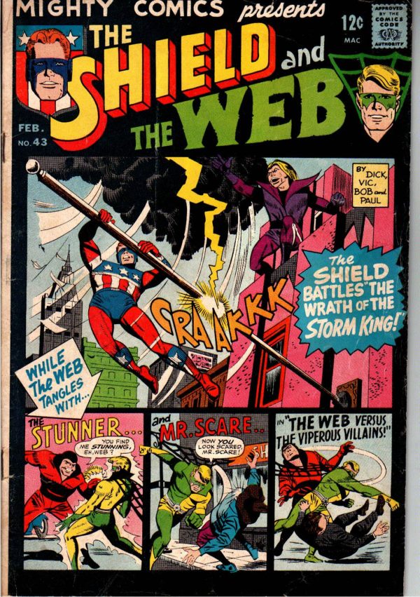 MIGHTY COMICS (1966) – THE MIGHTY CRUSADERS NETWORK