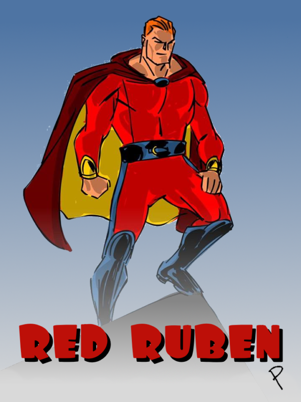 RED RUBEN – THE MIGHTY CRUSADERS NETWORK